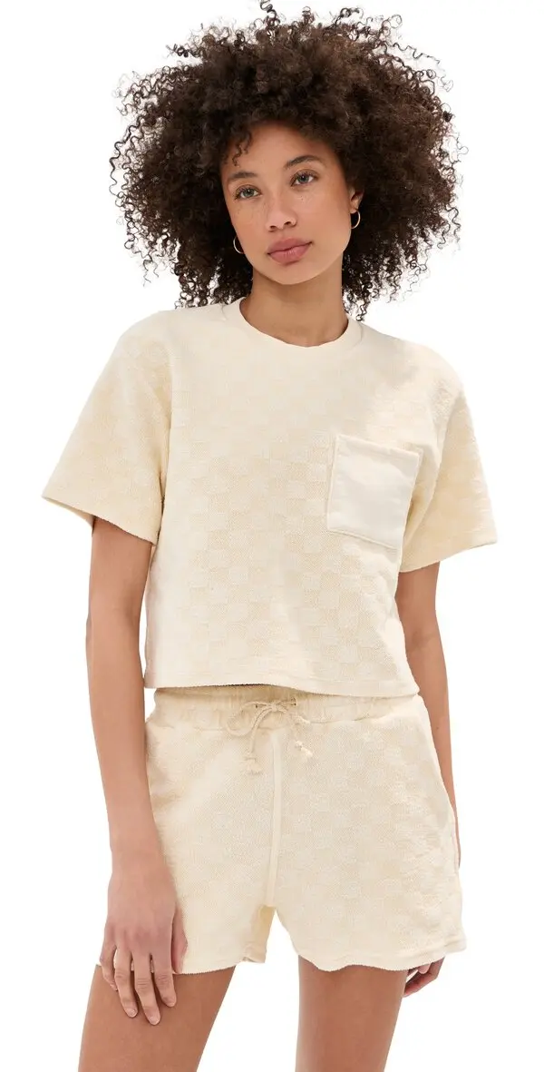 STATE & LAKE Sofia Top - Ivory