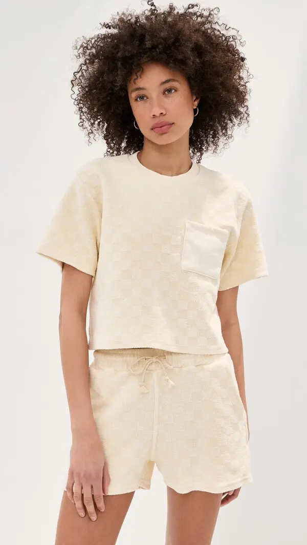 STATE & LAKE Sofia Top - Ivory