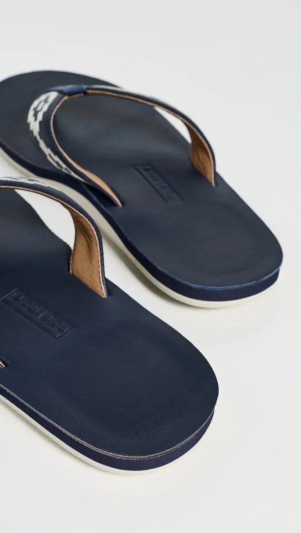 HARI MARI Camino Flip Flops - Navy