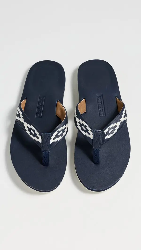 HARI MARI Camino Flip Flops - Navy