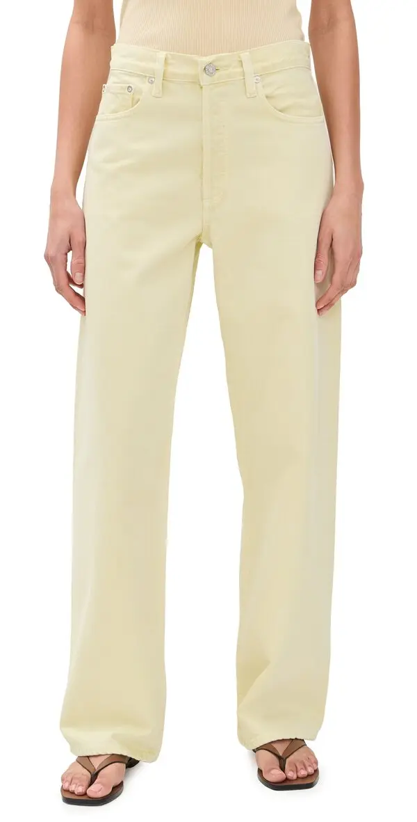 AGOLDE Arc Jeans - Lemon Zest