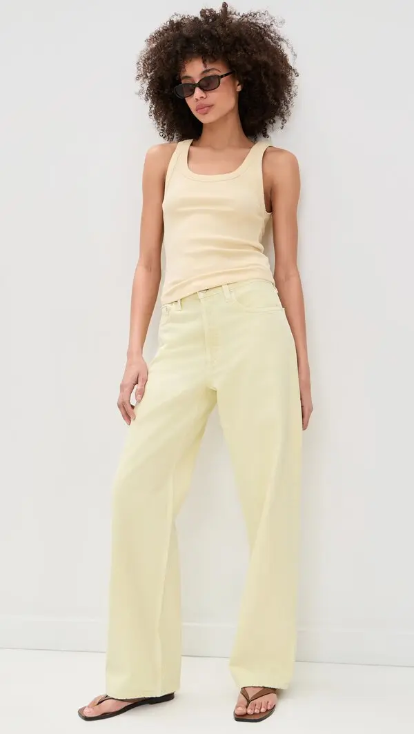 AGOLDE Arc Jeans - Lemon Zest