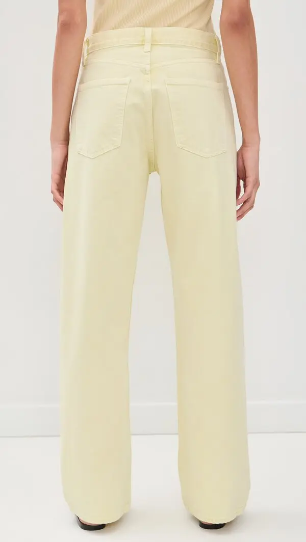 AGOLDE Arc Jeans - Lemon Zest