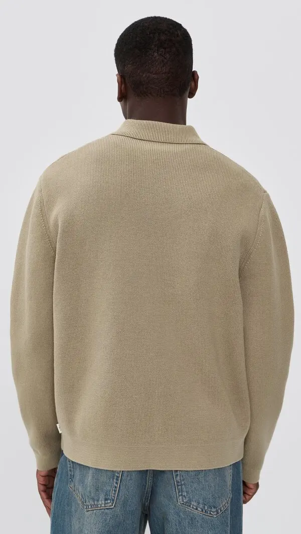 LES DEUX Fischer Cotton Milano Zip Jacket
