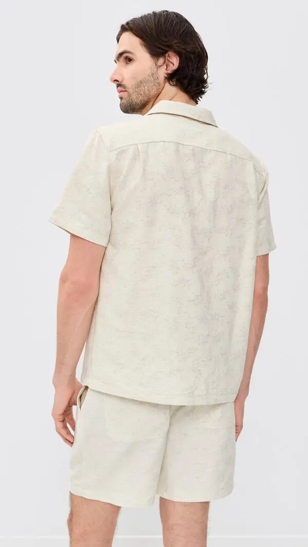 Marine Layer Jacquard Resort Shirt