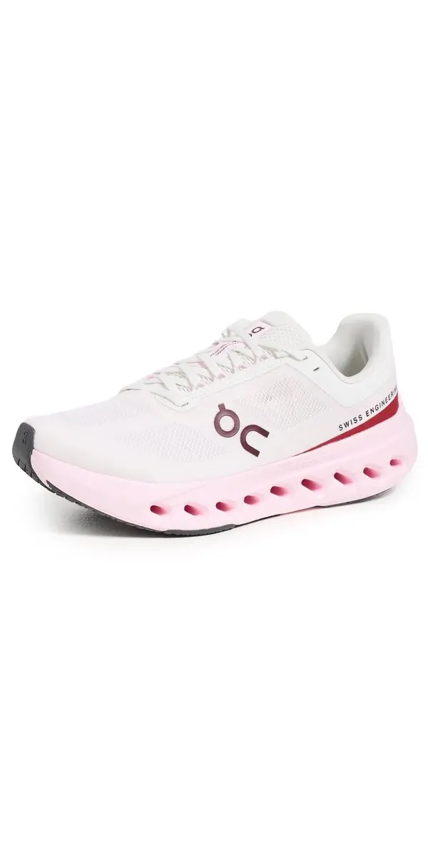 On Cloudsurfer Next Sneakers - Peony/ivory