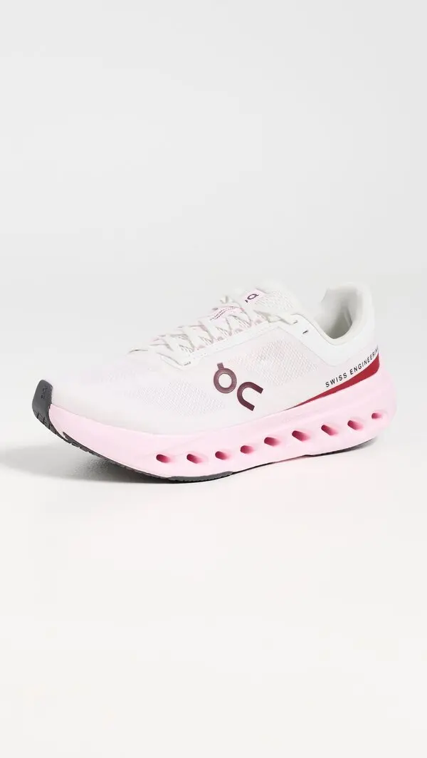 On Cloudsurfer Next Sneakers - Peony/ivory