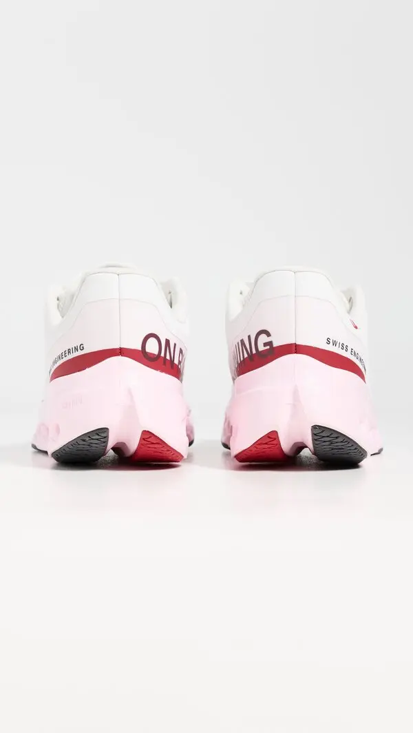 On Cloudsurfer Next Sneakers - Peony/ivory