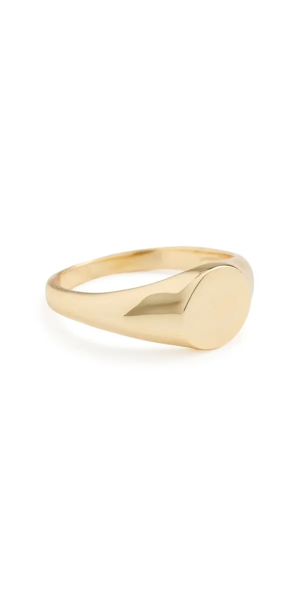 Shashi Signet Ring - Gold
