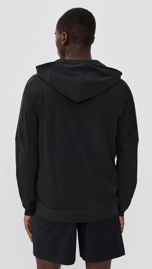 Adidas Full Zip Stretch Hooded Sweatshirt