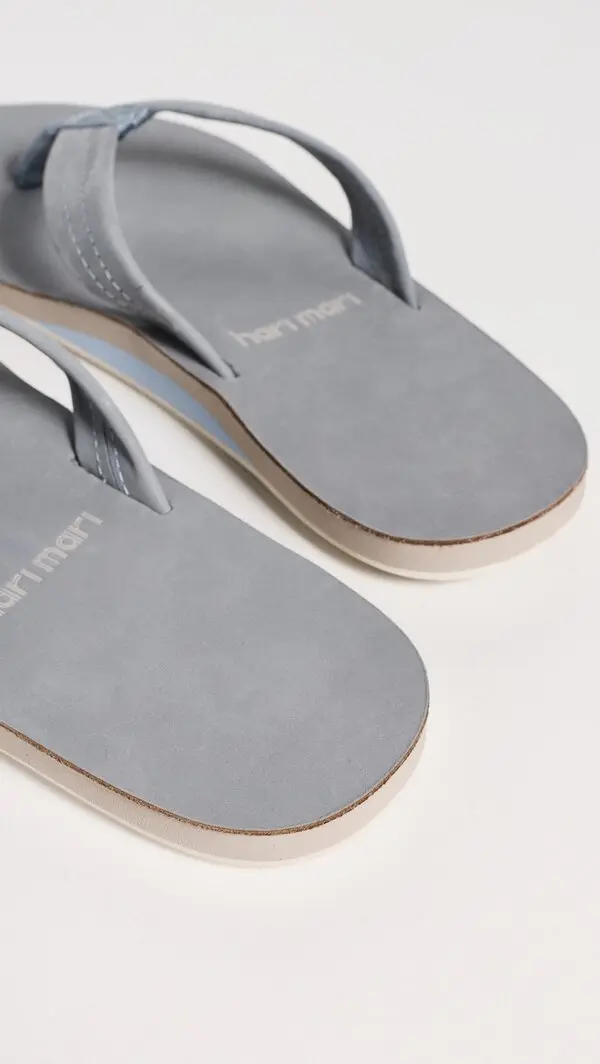 HARI MARI Fields Flip Flops - Lake