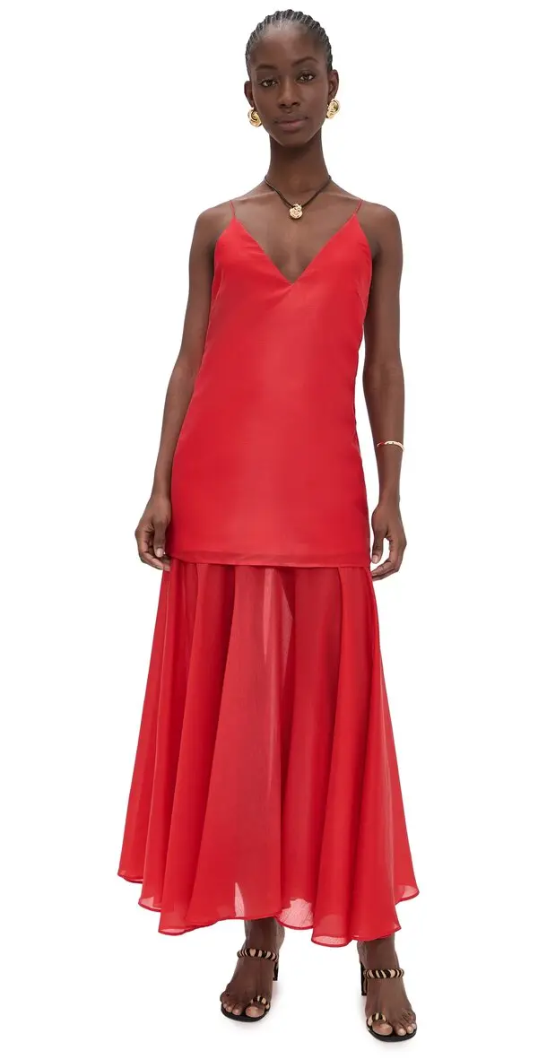 MARQUES' ALMEIDA Laye Strappy Maxi Dress