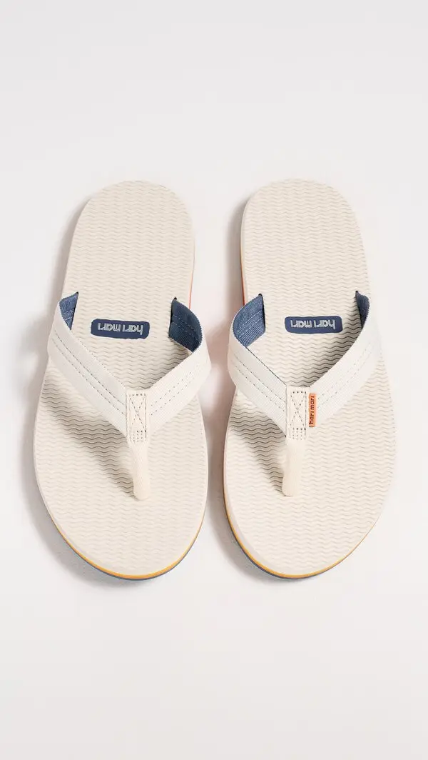 HARI MARI Dunes Flip Flops - Whitecap