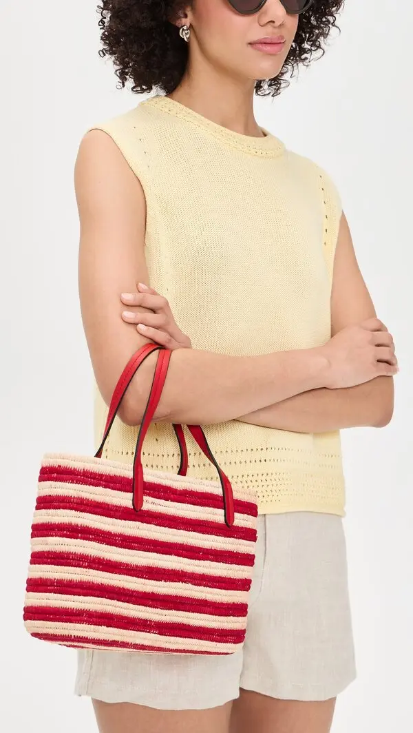 Poolside The Capri Tote - Tomato