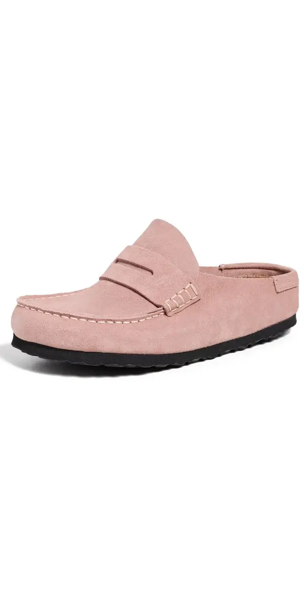 BIRKENSTOCK Naples Wrapped Clogs - Pink Clay