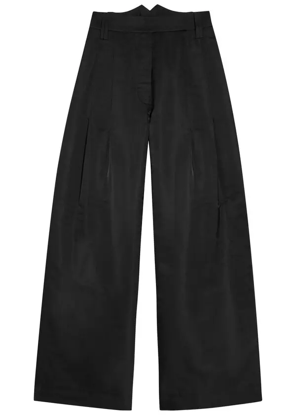 PATRICK MCDOWELL Alexandra Wide-leg Silk Trousers
