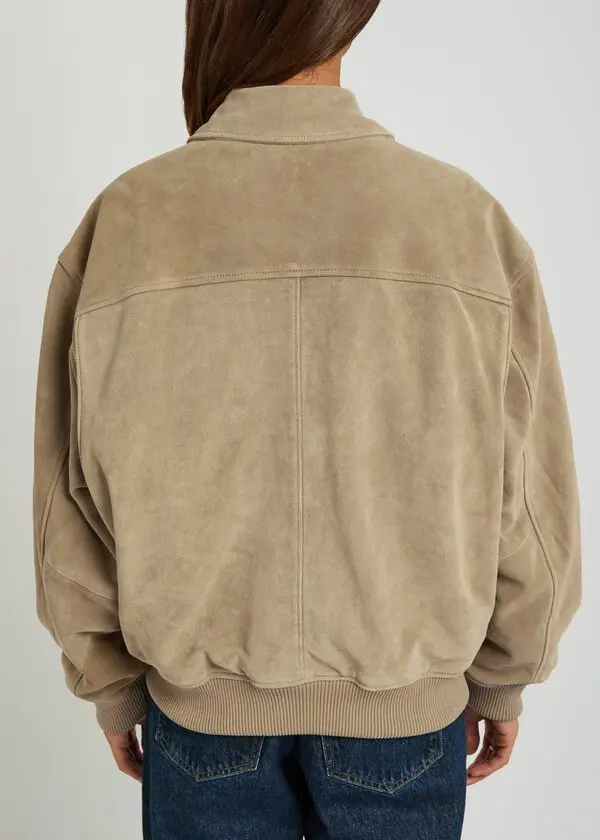 Citizens Of Humanity Vivienne Suede Jacket - Beige