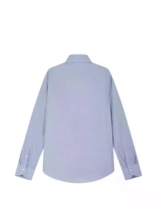 Canali Long-sleeve Checked Shirt