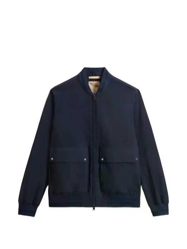Woolrich Wesley Bomber Jacket - Blue