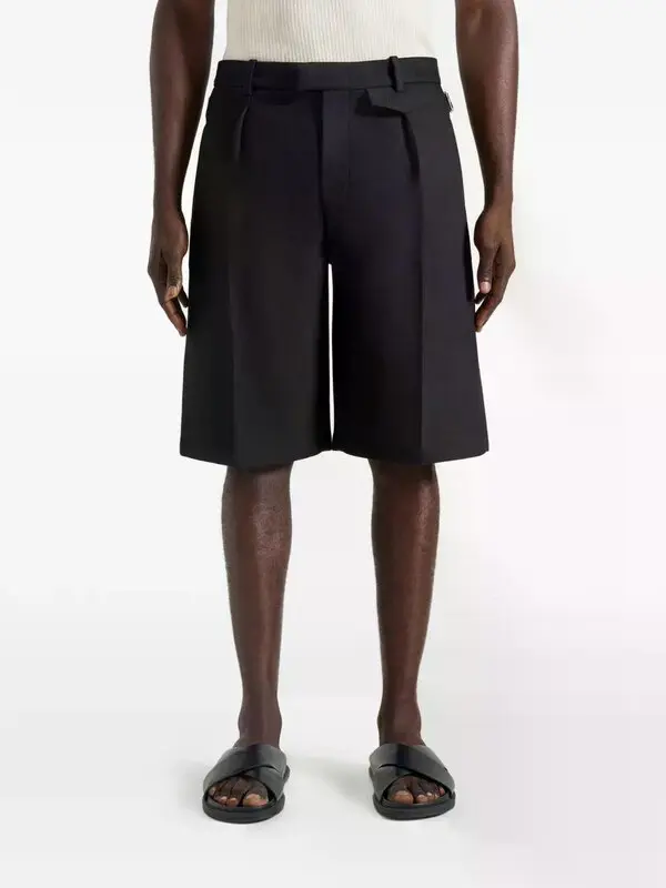Manière De Voir Auguste Tailored Twill Bermuda Shorts