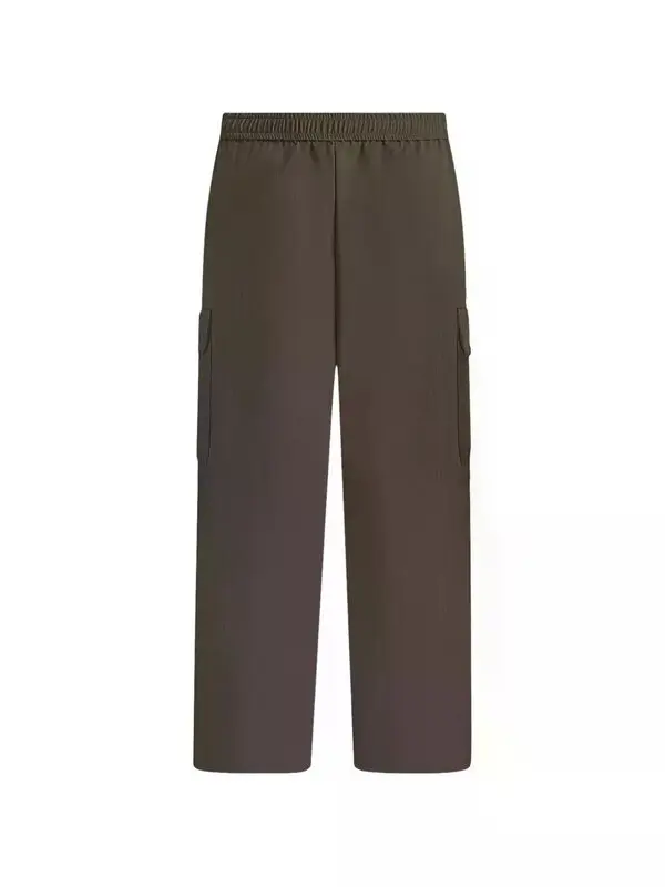 Manière De Voir Rayan Elasticated Cargo Trousers - Green