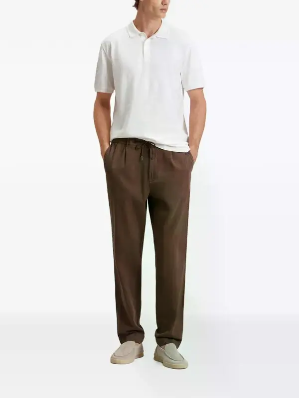 Woolrich Milton Drawstring-waist Trousers - Brown