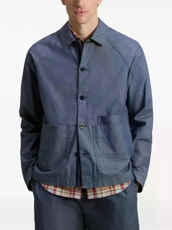 Woolrich Raglan-sleeves Shirt Jacket
