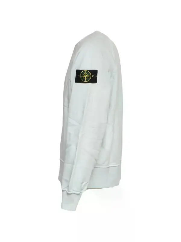 Stone Island Raglan Sleeve Fleece Sweatshirt - Blue