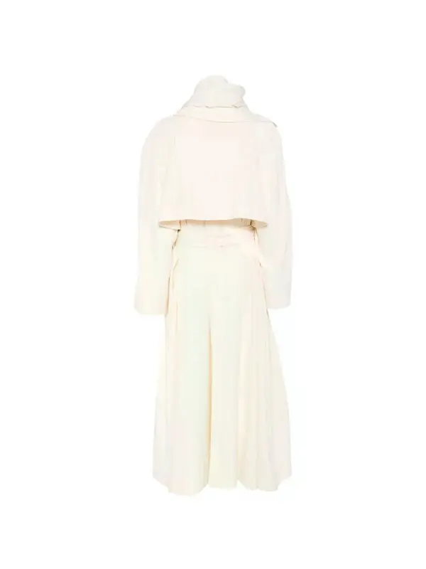 Carven Belted Double-breasted Coat