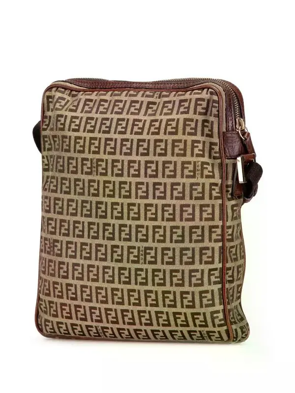 Fendi Zucchino Canvas Crossbody Bag