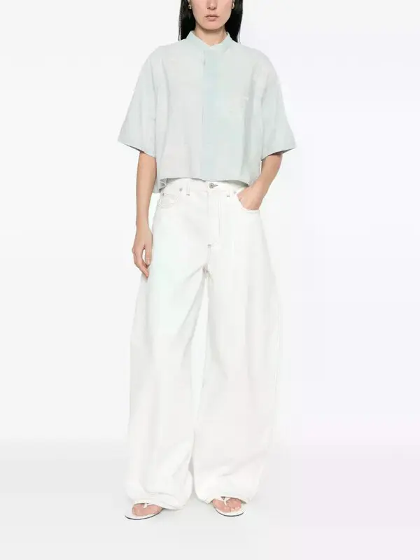 Kenzo Floral Embroidered Shirt