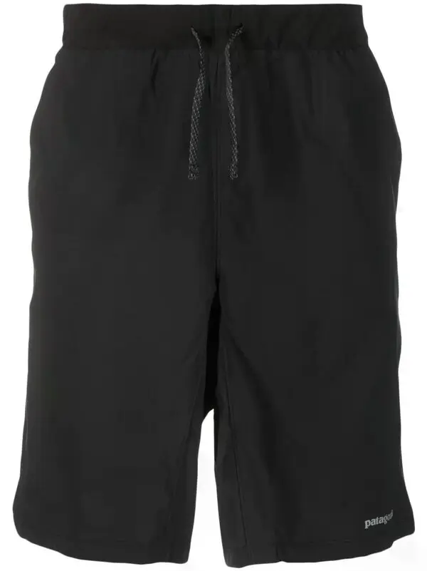 Patagonia Drawstring-waist Recycled-polyester Shorts - Black