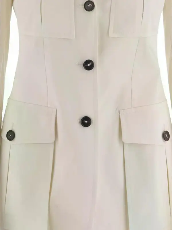 Tagliatore Single-breasted Jacket - White
