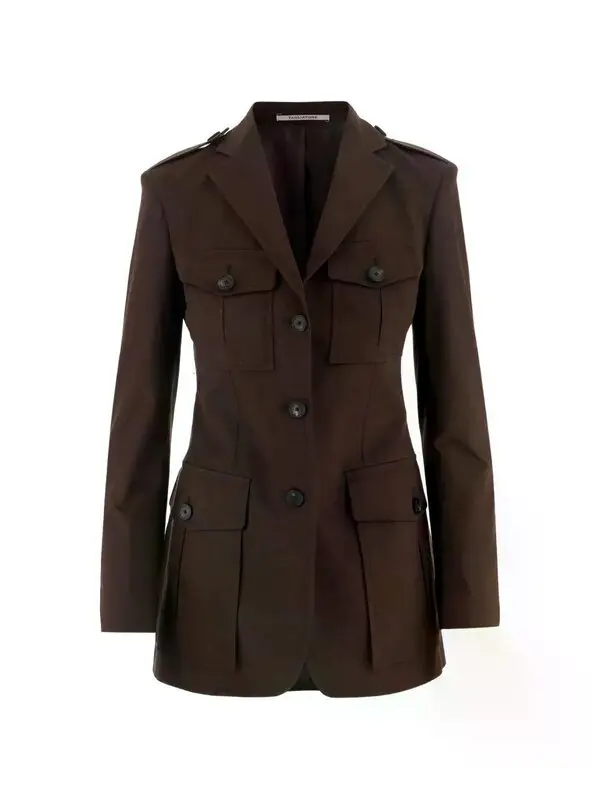 Tagliatore Single-breasted Jacket - Brown