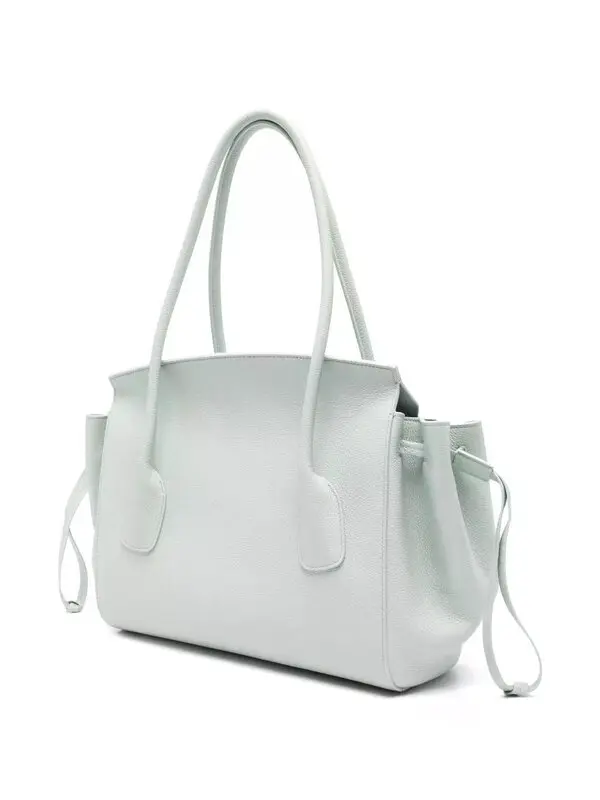 JIL SANDER Leather Tote Bag - Green