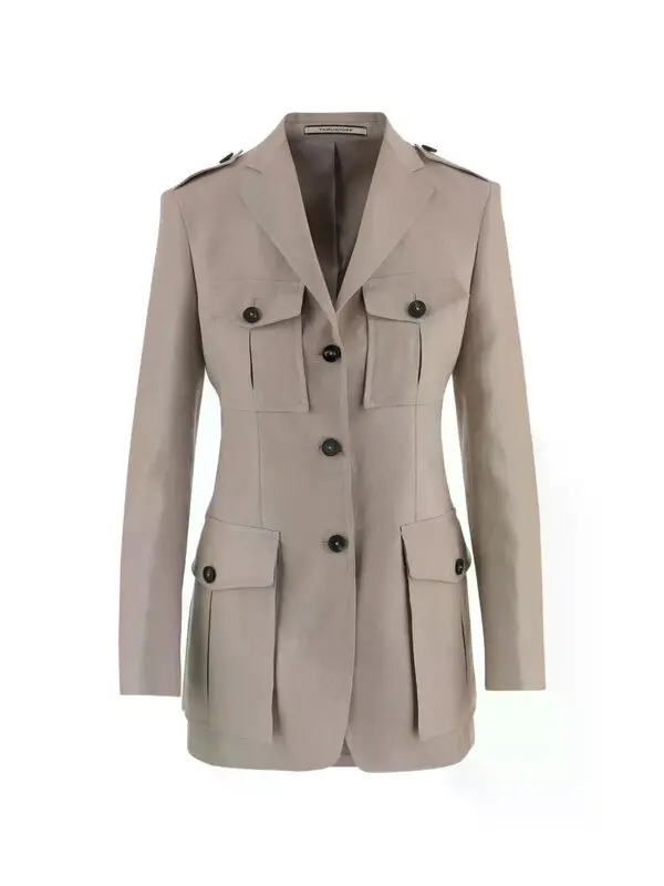 Tagliatore Single-breasted Jacket - Neutrals