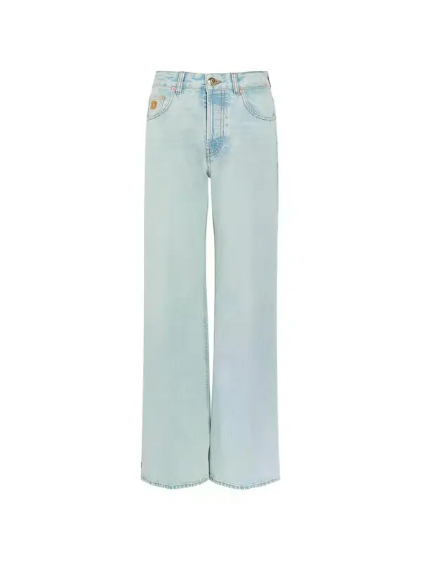 BLAZÉ MILANO Embroidered Denim Jeans