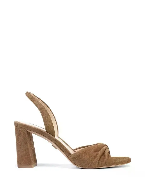 Veronica Beard Tullia Twisted Sandals - Brown