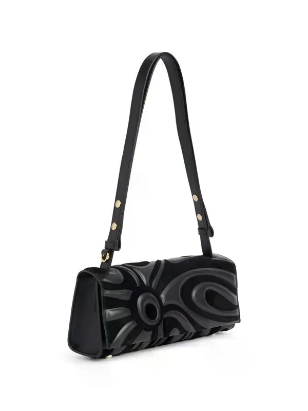 Emilio Pucci Marmo Embossed Shoulder Bag