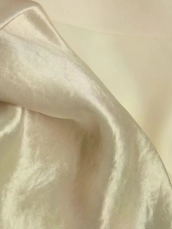 Maria Mcmanus Double-breasted Blazer With Layered Shawl - Neutrals