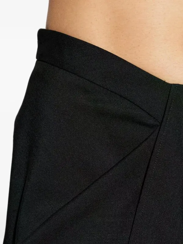 Givenchy Draped Midi Skirt - Black