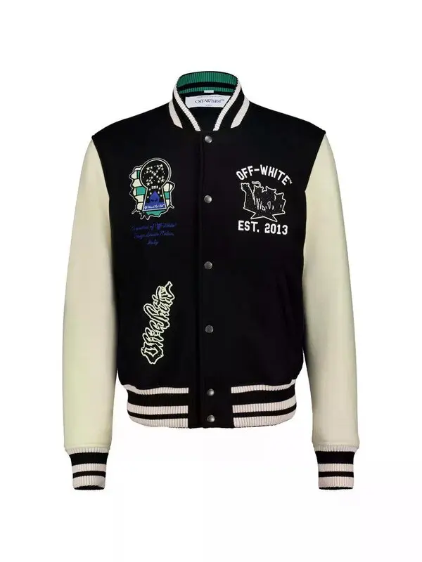 Off-White Panthers Varsity Jacket