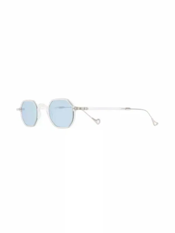EYEPETIZER Geometric-frame Sunglasses - Blue