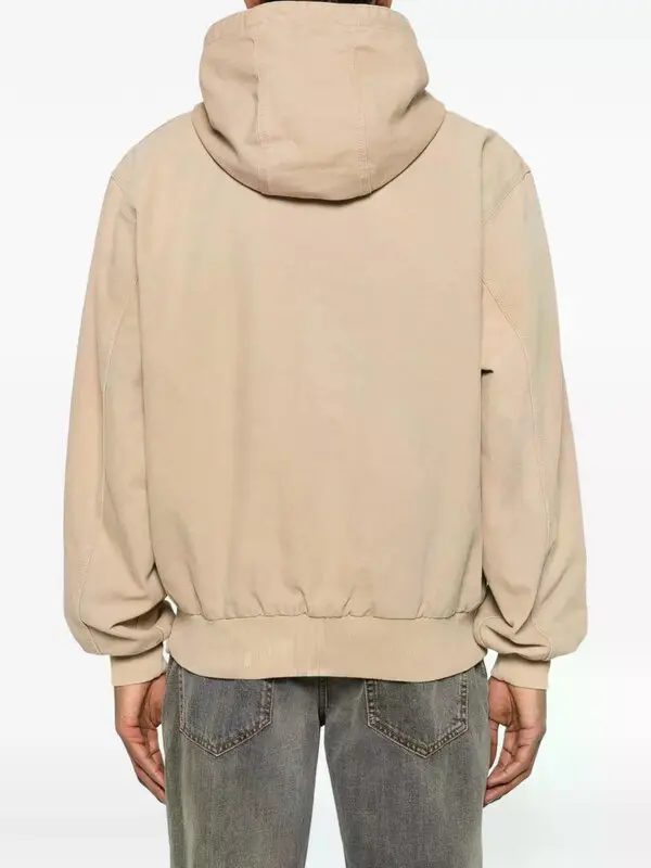 Carhartt Work In Progress Og Active Hooded Zipped Jacket - Neutrals