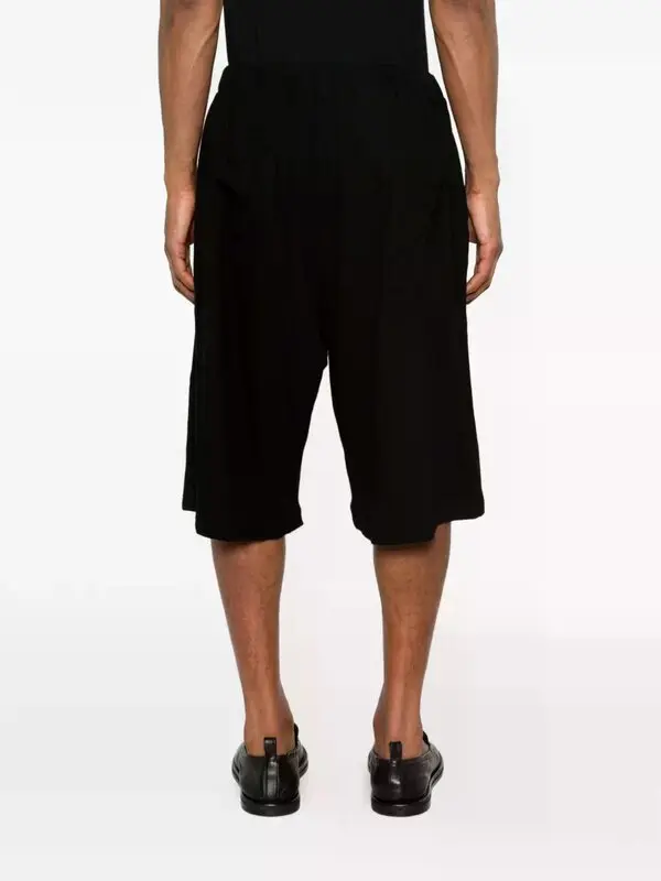 Yohji Yamamoto Elasticated-waistband Shorts