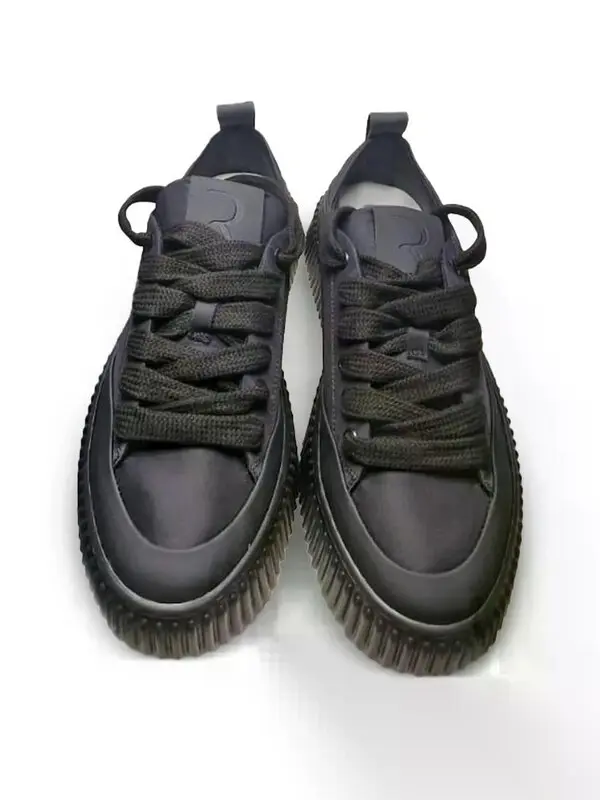 RHUN Panelled Platform Sneakers