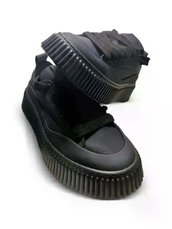 RHUN Panelled Platform Sneakers