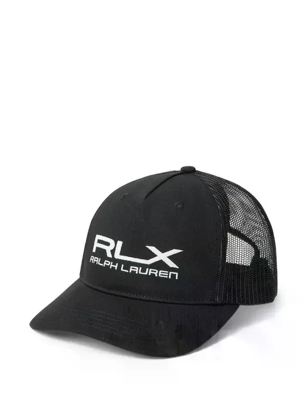 Rlx Ralph Lauren Logo Twill Cap - Black