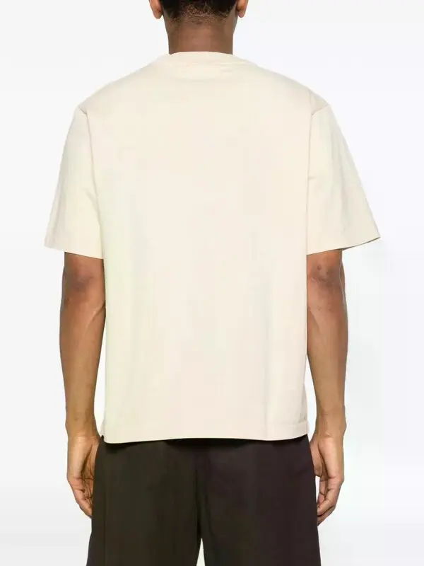BRAM’S FRUIT Floral-bird-print T-shirt