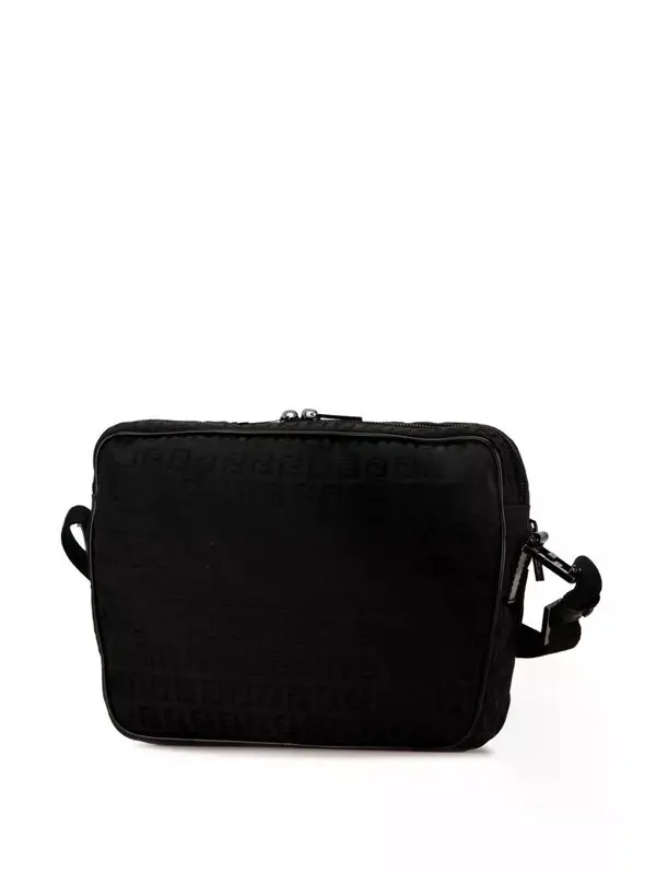 Fendi 2000-2010 Zucchino Canvas Crossbody Bag